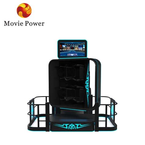 Amusement Park Vr 9d 360 Rotating Vr Cinema Double Seat Chair 720 Degree Flight Simulator Games