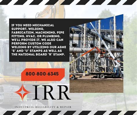 Irr Construction Industrialreliabilityrepair Engineering Safety