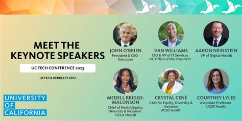 Meet Uc Tech Keynote And Session Speakers And Build Your Schedule Uc