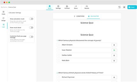 110 Science Quiz Questions And Answers Free Templates