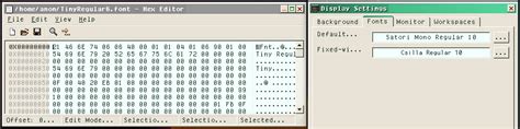 Hex Editor Offset Display Partially Truncates With Monospace And With Larger Fonts · Issue