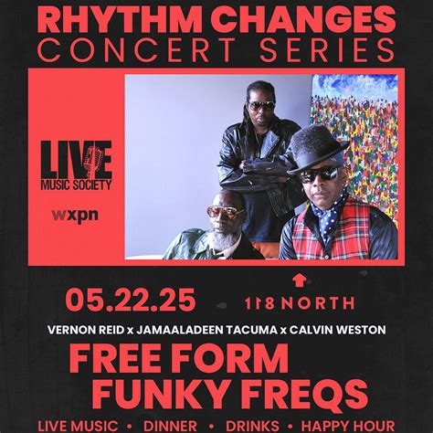 Free Form Funky Freqs Tickets At 118 North In Wayne By 118 North Tixr