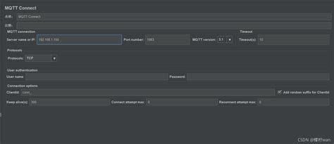 通过jmeter连接mqtt服务器jmeter Mqtt檬柠wan的博客 Csdn博客