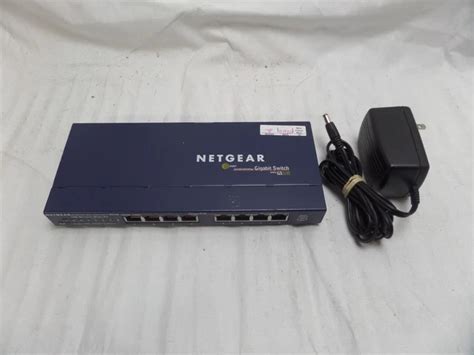 Netgear 8 Port Gigabit Ethernet Unmanaged Network Switch Eur 16 14 Picclick Fr