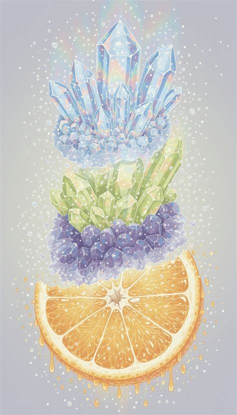 Free Citrus Crystal Transformation Photo Citrus Crystal