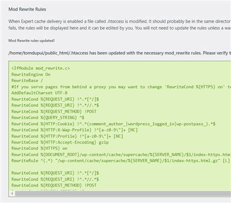 The Ideal WP Super Cache Settings All Tabs