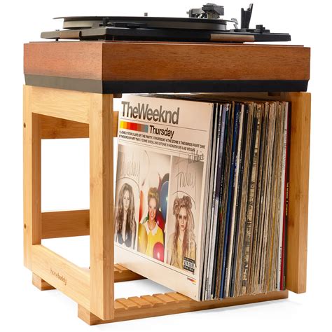 Homebuddy Vinyl Record Storage Vinyl Record Holder For Albums Record Crates