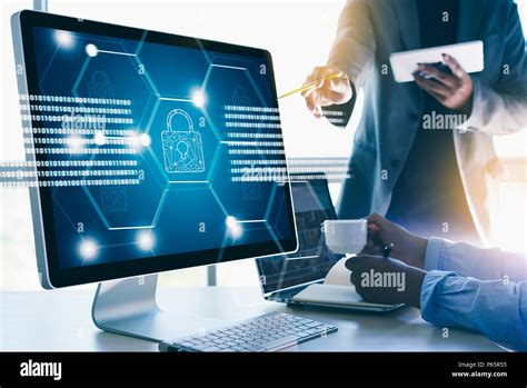Cyber Security Business Technology Secure Firewall Antivirus Alert