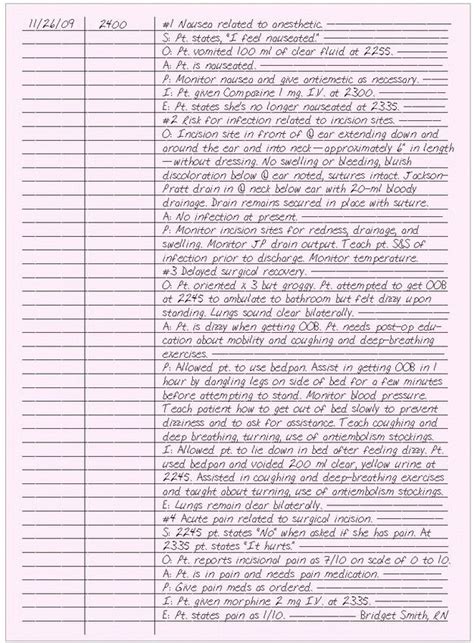 Icu Progress Note Template