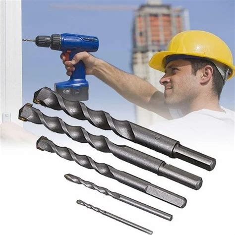 Triangular Handle Tungsten Alloy Twist Drill Bits For Pistol Percussion