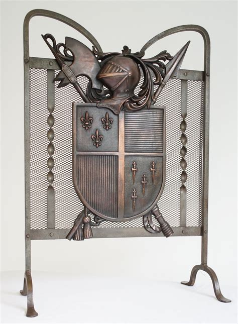 Antique Fire Screen