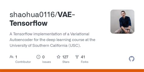 GitHub Shaohua VAE Tensorflow A Tensorflow Implementation Of A Variational Autoencoder