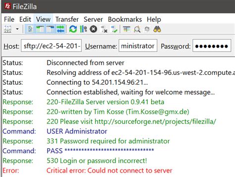 Cannot Connect To Filezilla Sftp Server Mpopp
