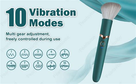 Makeup Brush Vibrator Discreet Cilt Stimulation Massager