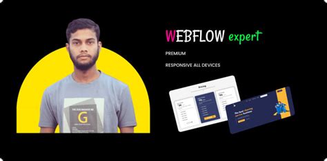 develop your custom webflow website html css figma to webflow by