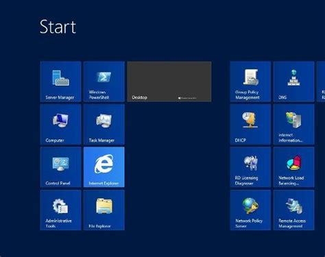 Windows Server 2012 Start Menu Windows Server 2012 Inside Microsoft