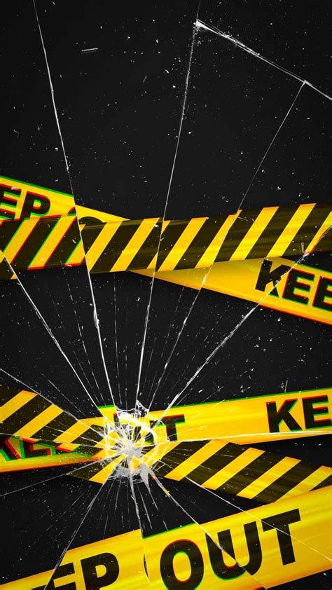 Keep Out Wallpaper