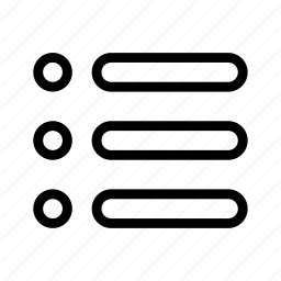 List Menu Nav Navigation Options Icon Download On Iconfinder