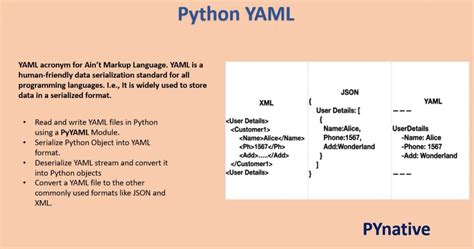 python yaml read write parse yaml