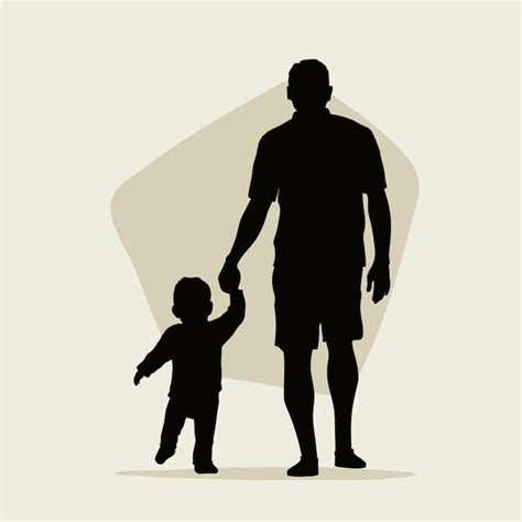 Images De Silhouette Pere Enfant Téléchargement Gratuit Sur Freepik