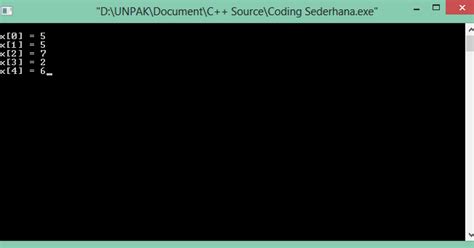 contoh program c nilai array dengan pointer