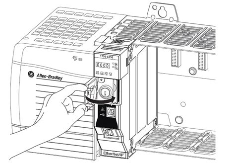 Allen Bradley Controllogix 5580 Controllers Modern Control System Instruction Manual