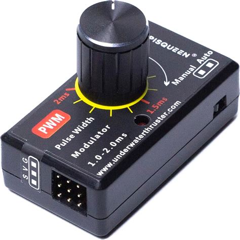 apisqueen pwm 1 2ms speed control knob pluse width