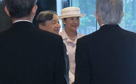 Japans Emperor And Empress Attended Japan Academy Prize Ceremony
