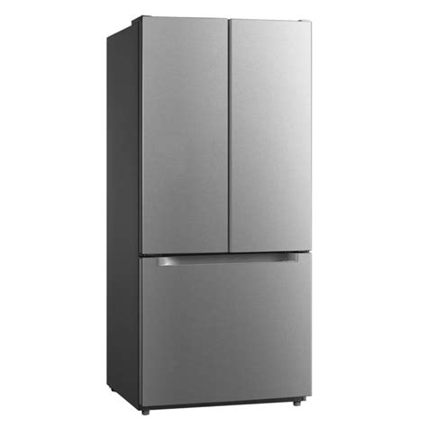 18 4 Cu Ft French Door Refrigerator Stainless Steel Erfd19cgcs