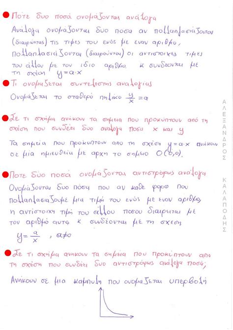 περι ΜΑΘΗΜΑΤΙΚΩΝ Θεωρια Α ΓΥΜΝΑΣΙΟΥ