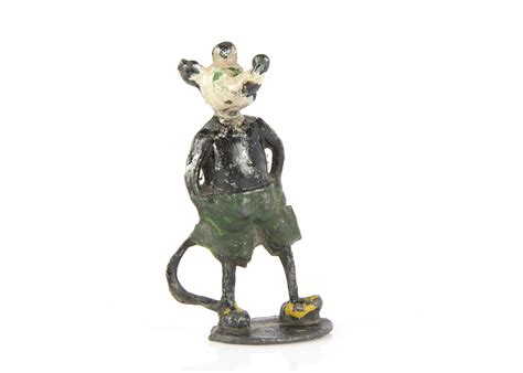 A Rare Stoddart Hollow Cast Lead Walt Disney And Ub Iwerkes Mickey