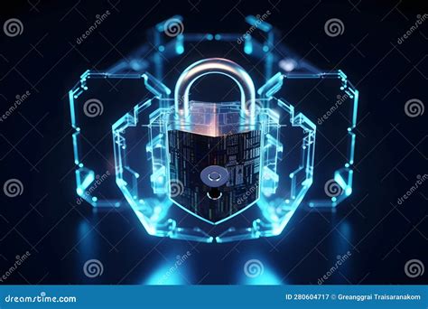 Abstract Security Digital Technology Background Prevent Malware