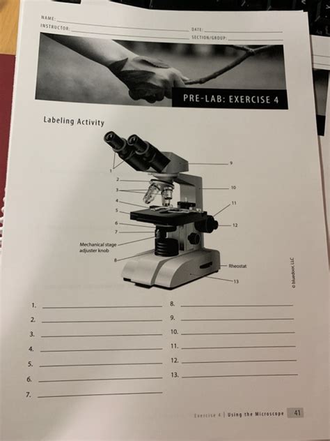 solved name instructor date section group pre lab exercise