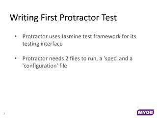 Protractor PPT