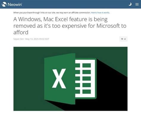 Microsoft、Excelの運用コストがかかる機能を廃止へ | TECH+（テックプラス）