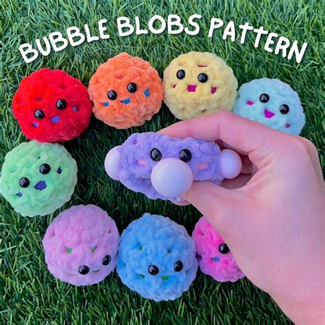 Bubble Blobs Pattern Joella Crafts Bubble Blobs Pattern Joella Crafts