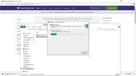 22 Installation De Nodejs De Visual Studio Code Et Angular Cli