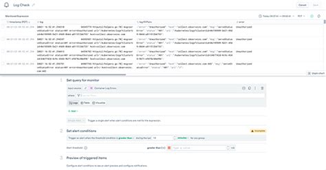 Create A Threshold Log Monitor Observability Cloud Documentation