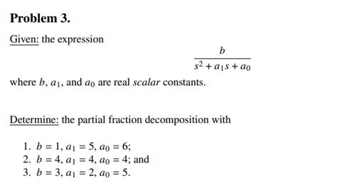 Solved S2a1sa0b Where Ba1 And A0 Are Real Scalar