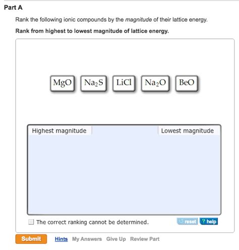 Solved Part B Given The Following Thermodynamic Data Chegg