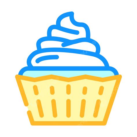 Creamy Clipart Hd Png Creamy Cupcake Color Icon Vector Tasty Pie