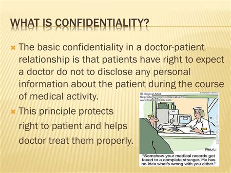 Importance Of Confidentiality In Healthcare Pdf At Terri Kent Blog