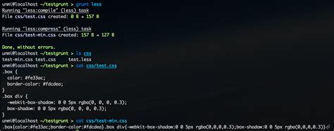Grunt 基于 Nodejs 构建工具之初体验 隔叶黄莺 Yanbin Blog 软件编程实践
