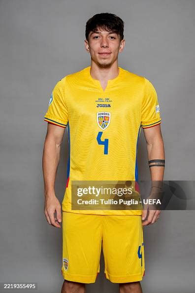 Costin Amzar Of Romania Poses For A Portrait Ahead Of The Uefa News