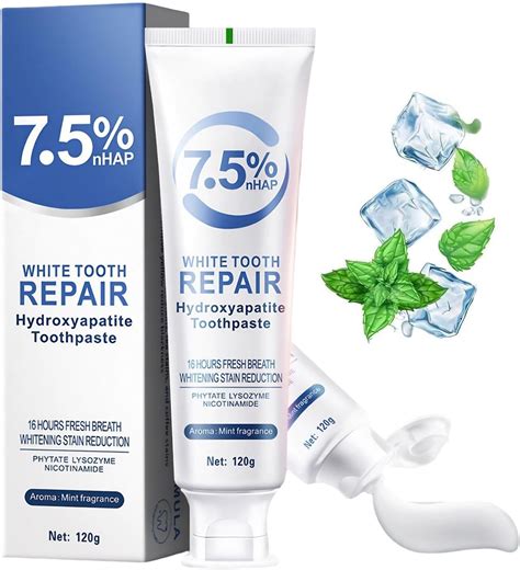 Hydroxyapatite Toothpaste Enamel Protection And Tooth
