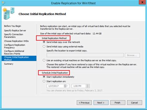 Setup Windows Server 2016 Hyper V Vm Replication
