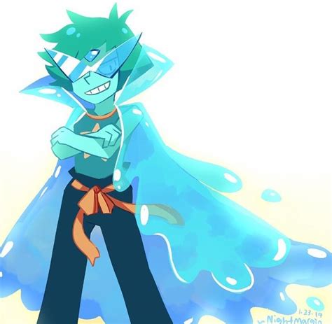 Lapidot Fusion With The New Outfits 😍 Credits To Nightmargin On Tumblr Whitedi… Steven