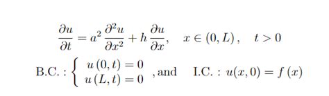 solved partial differential u partial differential t a 2