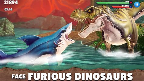 Hungry Shark Primal - THAL New Shark Unlocked & Upgraded All 6 Sharks ...