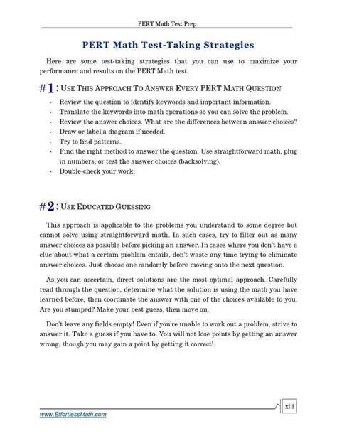 Pert Math Test Prep The Ultimate Guide To Pert Math 2 Full Length